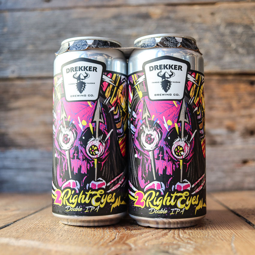 Drekker 2 Right Eyes DIPA 16 FL. OZ. 4PK Cans
