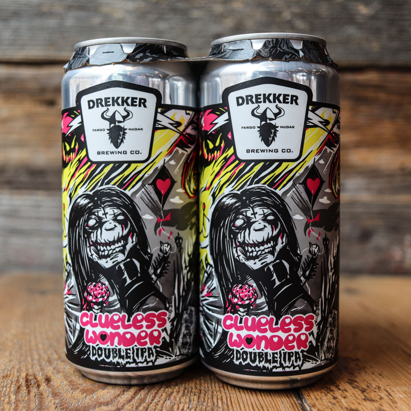Drekker Clueless Wonder DIPA 16 FL. OZ. 4PK Cans