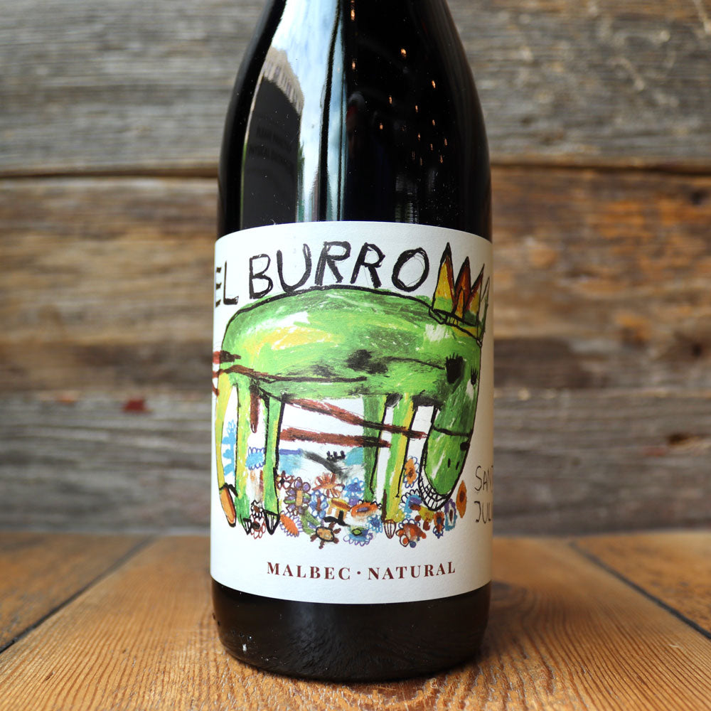 Santa Julia El Burro Natural Malbec Argentina 750ml