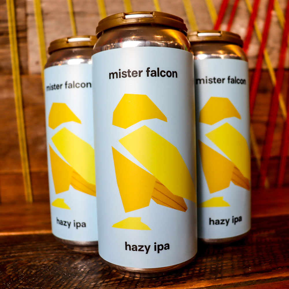 Fair State Barrel Theory Mister Falcon DDH Hazy IPA 16 FL. OZ. 4PK Can