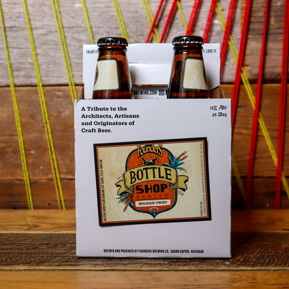 Founders Belgian Twist Blue Agave Belgian Tripel 12 FL. OZ. 4PK