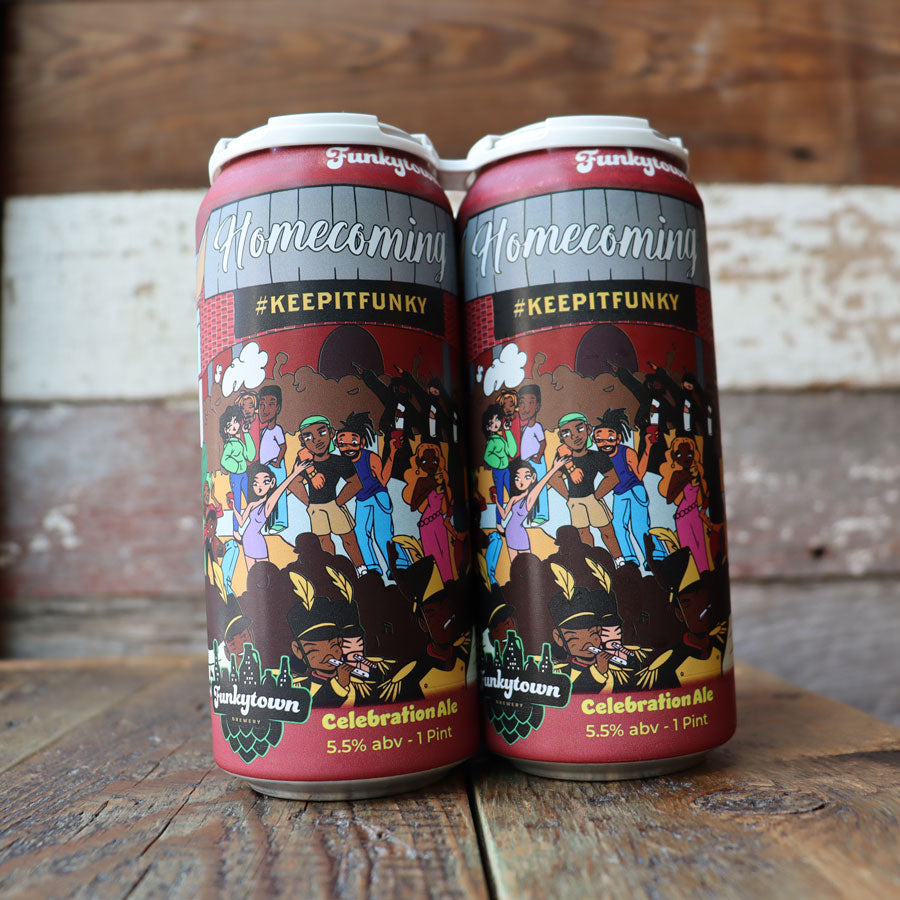 Funkytown Homecoming Celebration Ale 16 FL. OZ. 4PK Cans