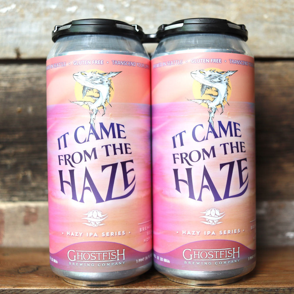 Ghostfish It Came From The Haze Gluten Free Hazy IPA 16 FL. OZ. 4PK Ca
