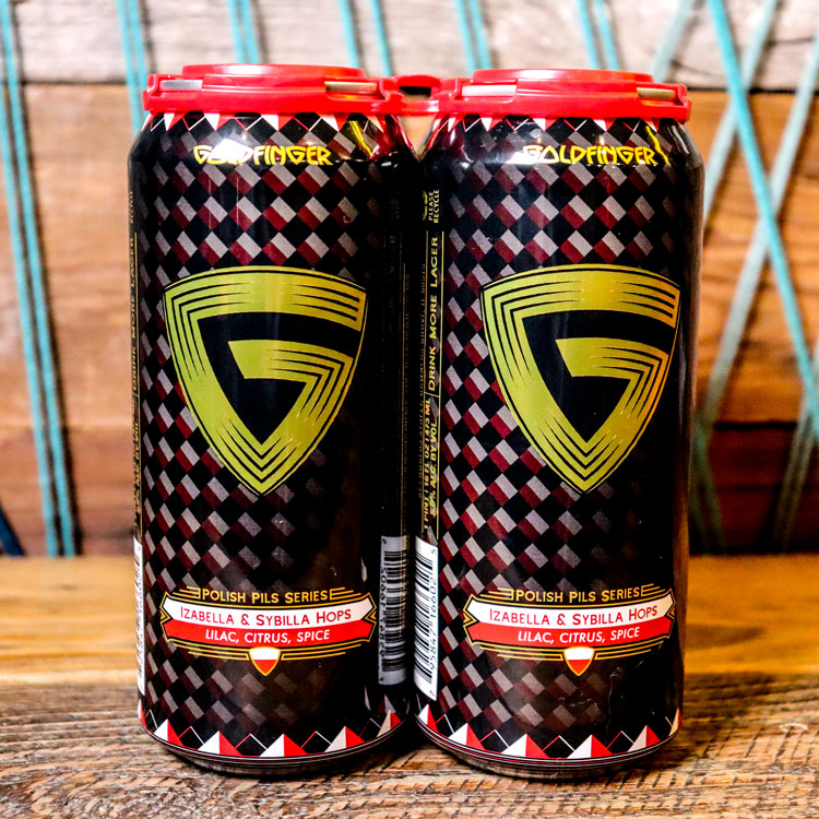 Goldfinger Polish Pils Series #2 16 FL. OZ. 4PK Cans