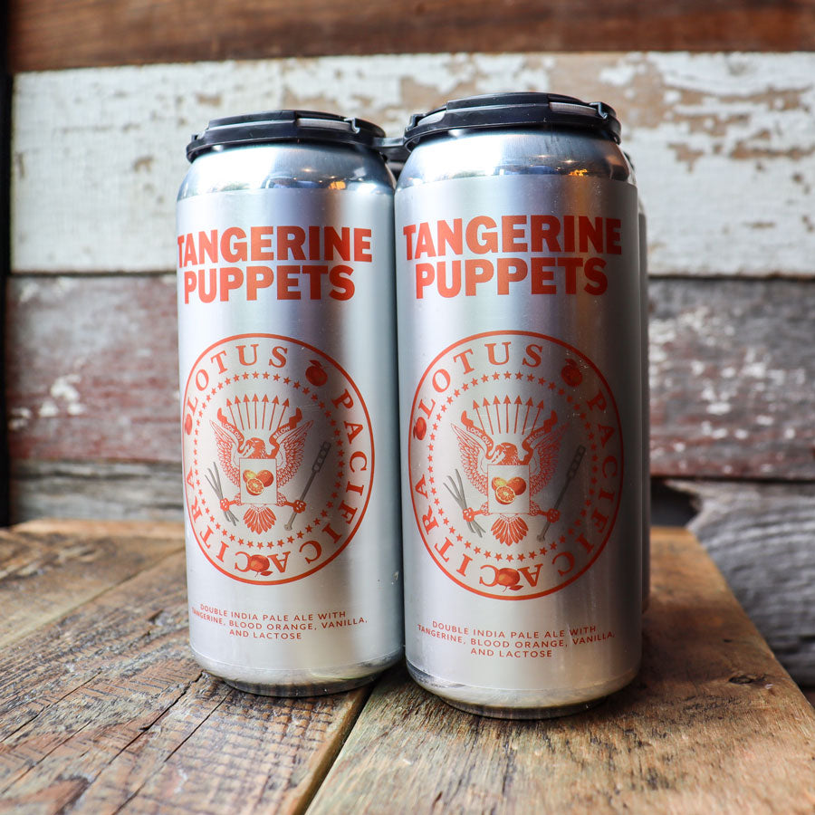 Hidden Hand Tangerine Puppets Milkshake DIPA 16 FL. OZ. 4PK Cans