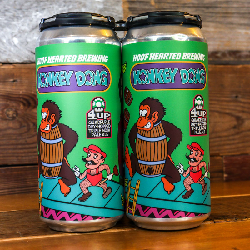 Hoof Hearted Konkey Dong Quad DH TIPA 16 FL. OZ. 4PK Cans
