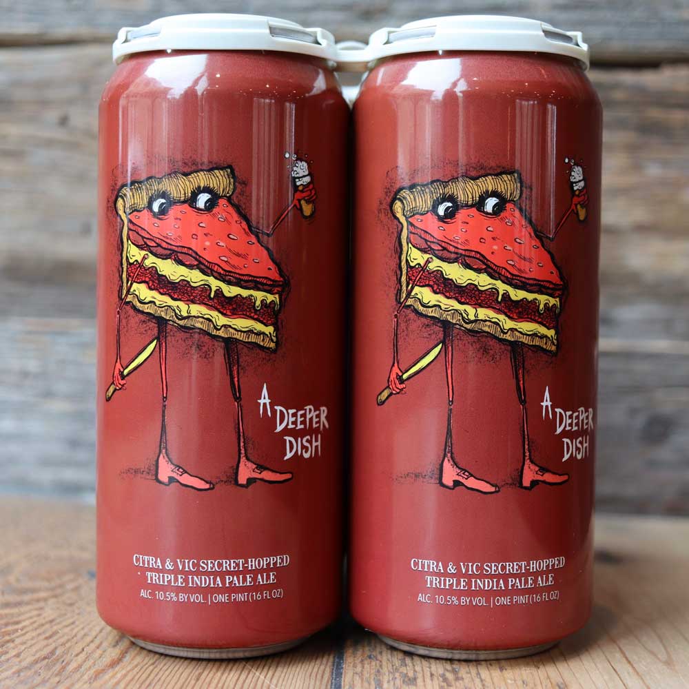 Hop Butcher A Deeper Dish Triple IPA 16 FL. OZ. 4PK Cans
