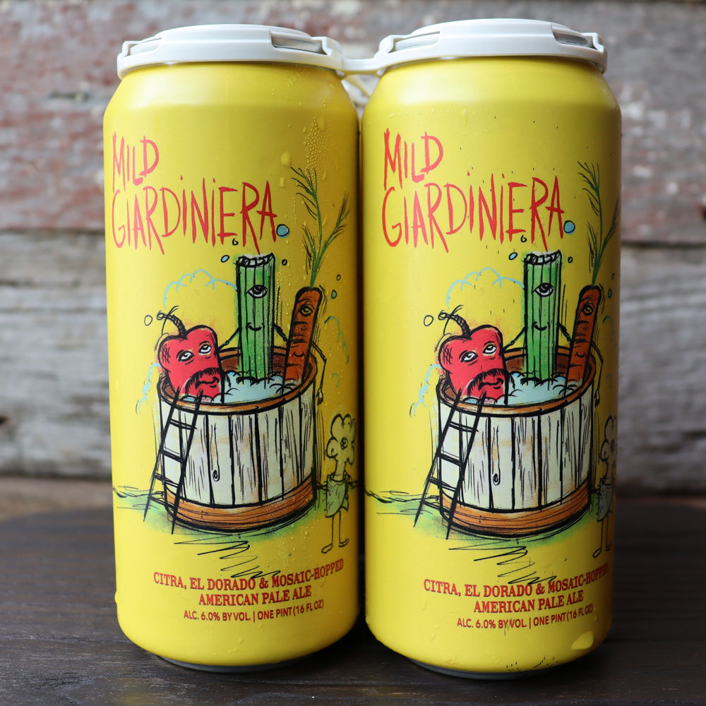 Hop Butcher Mild Giardiniera Pale Ale 16 FL. OZ. 4PK Cans