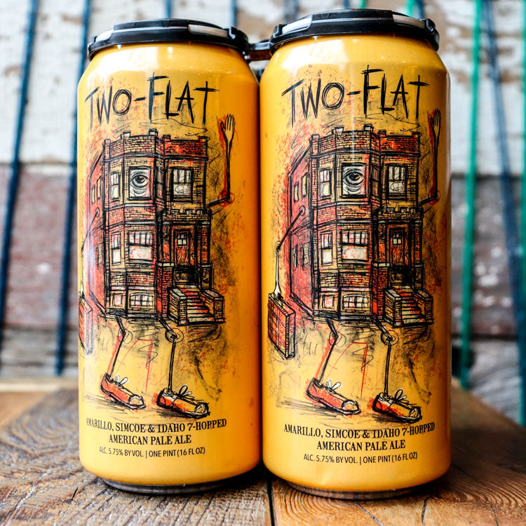 Hop Butcher Two Flat American Pale Ale 16 FL. OZ. 4PK Cans