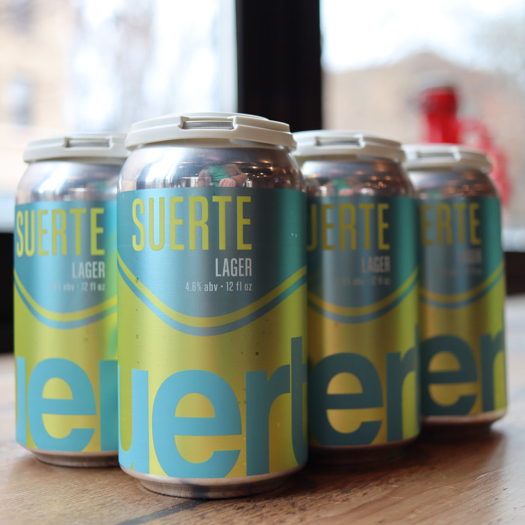 Light The Lamp Suerte Mexican Style Lager 12 FL. OZ. 6PK Cans