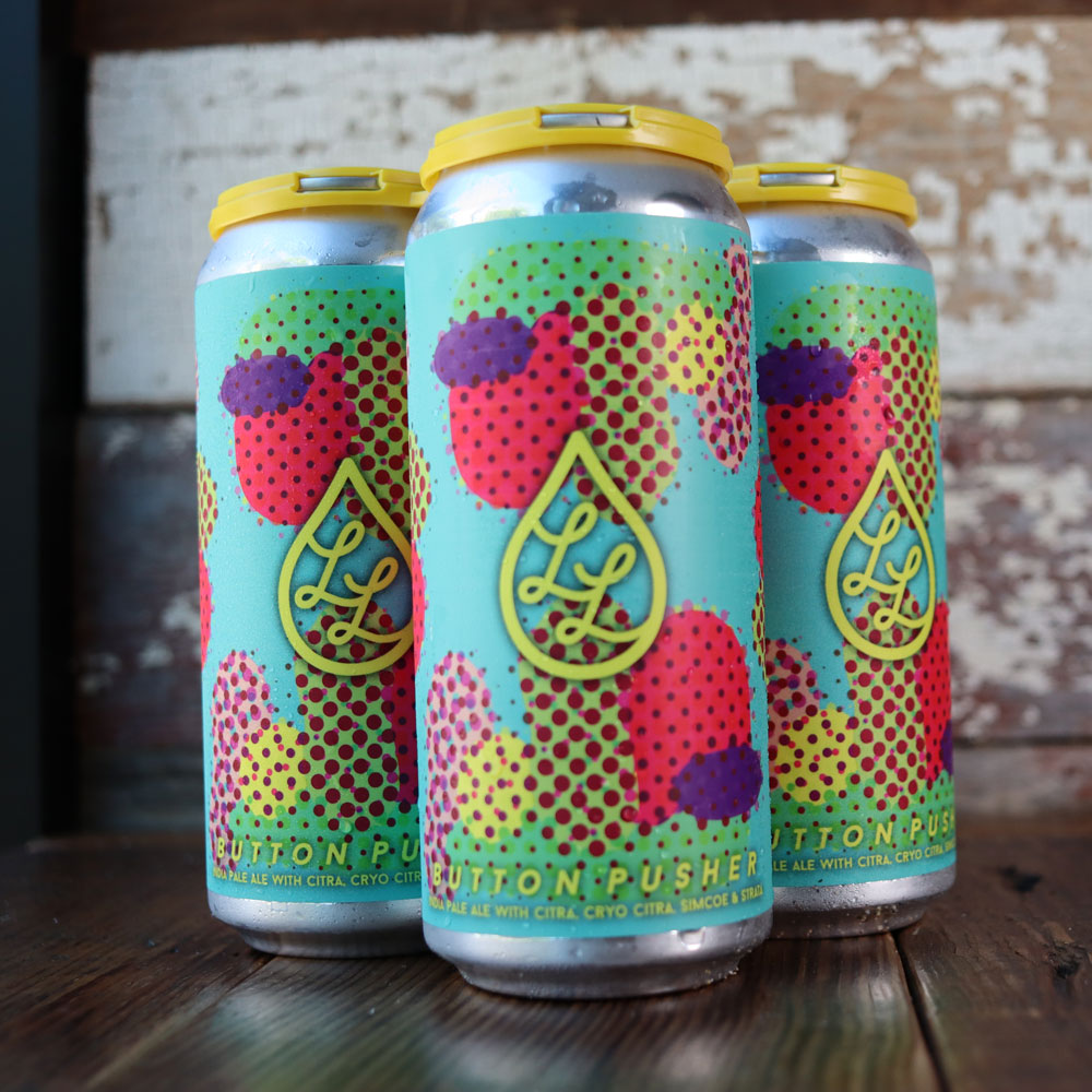 Liquid Love Button Pusher IPA 16 FL. OZ. 4PK Cans