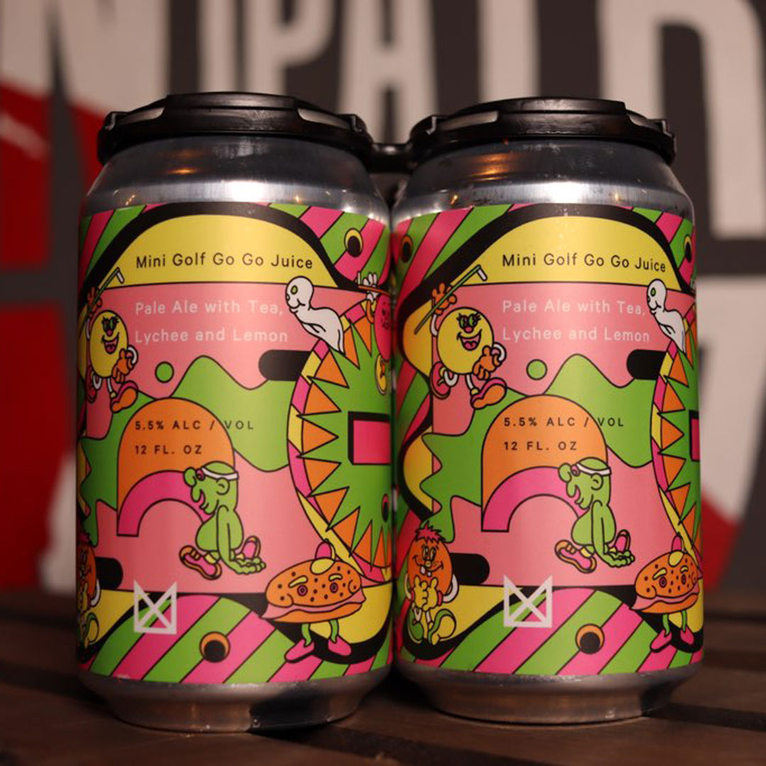Marz Mini Golf Go Go Juice Pale Ale w/Tea 12 FL. OZ. 4PK Cans