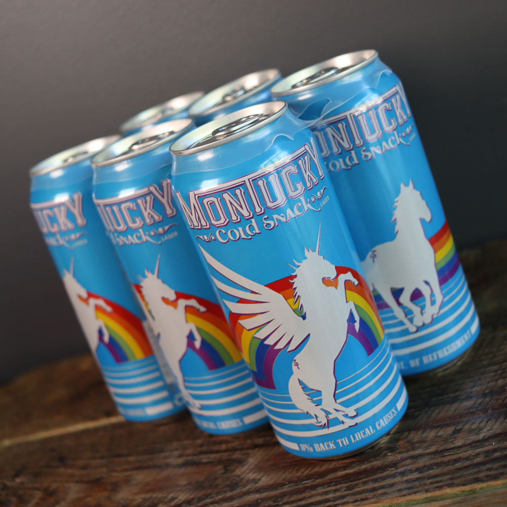 Montucky Cold Snack Lager 16 FL. OZ. 6PK Cans