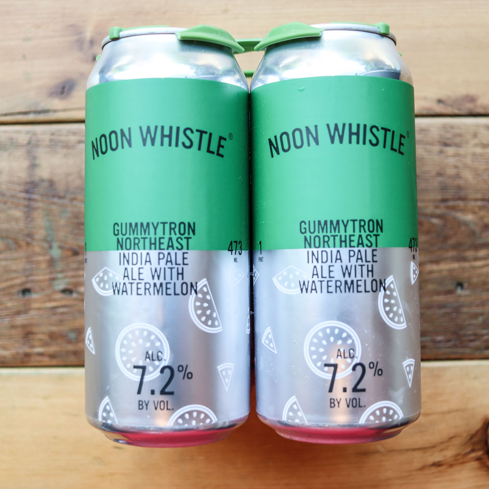 Noon Whistle Gummytron Northeast Watermelon IPA 16 FL. OZ. 4PK Cans