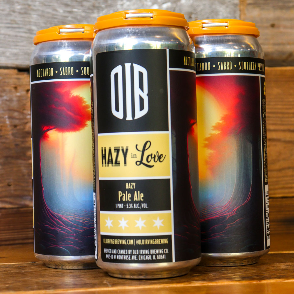 Old Irving Hazy In Love Hazy Pale Ale 16 FL. OZ. 4PK Cans