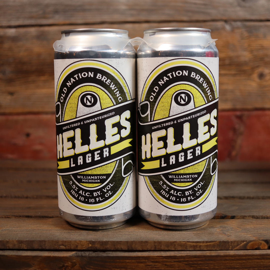 Old Nation Helles Lager 16 FL. OZ. 4PK Cans