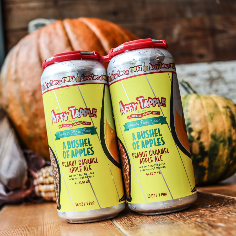 Phase Three A Bushel Of Apples Peanut Caramel Apple Ale 16 FL. OZ. 4PK