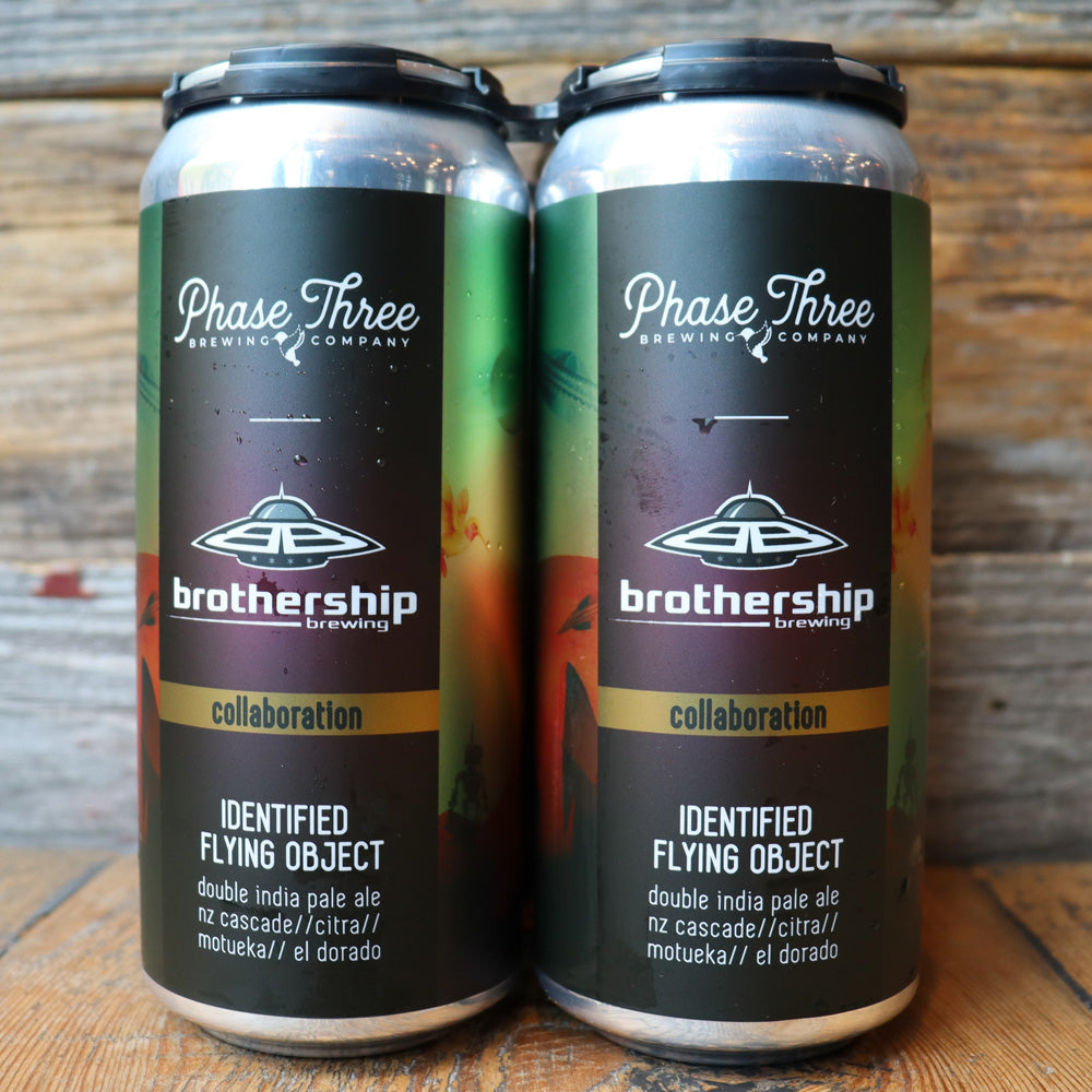 Phase Three Brothership Identified Flying Object DIPA 16 FL. OZ. 4PK C