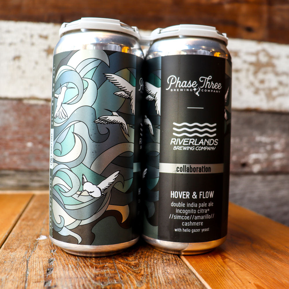 Phase Three Riverlands Hover & Flow DIPA 16 FL. OZ. 4PK Cans