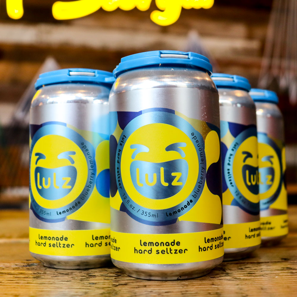 Phase Three Lulz Blueberry Lemonade Hard Seltzer 12 FL. OZ. 6PK Cans