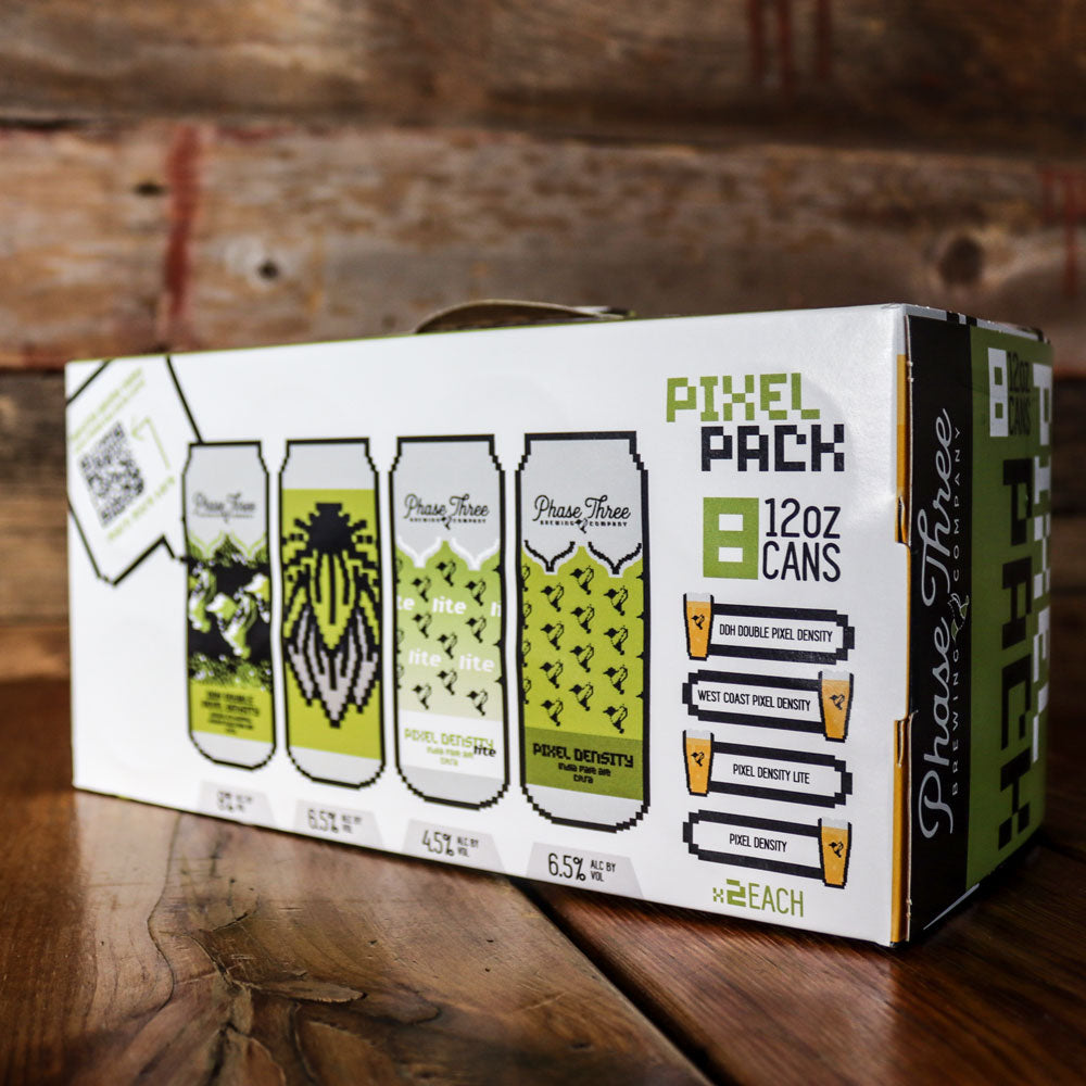 Phase Three Pixel Variety Pack 12 FL. OZ. 8PK Cans