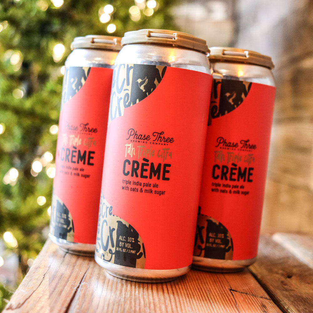 Phase Three TDH Triple Citra Creme TIPA 16 FL. OZ. 4PK Cans