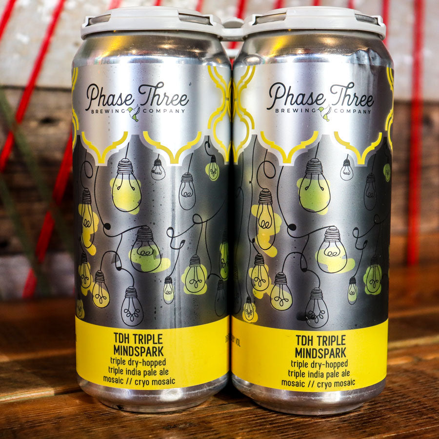 Phase Three TDH Triple Mindspark TIPA 16 FL. OZ. 4PK Cans