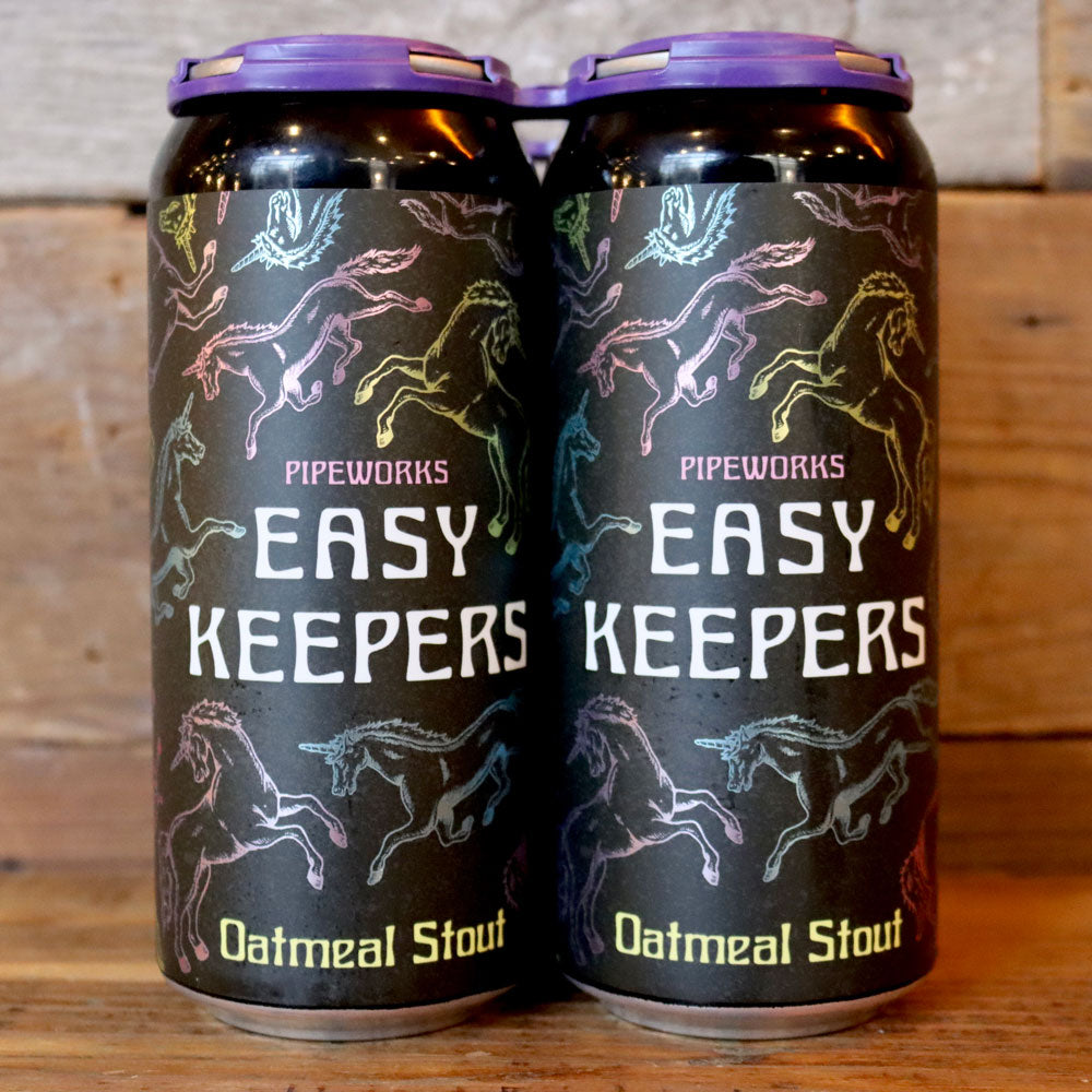 Pipeworks Easy Keepers Oatmeal Stout 16 FL. OZ. 4PK Cans