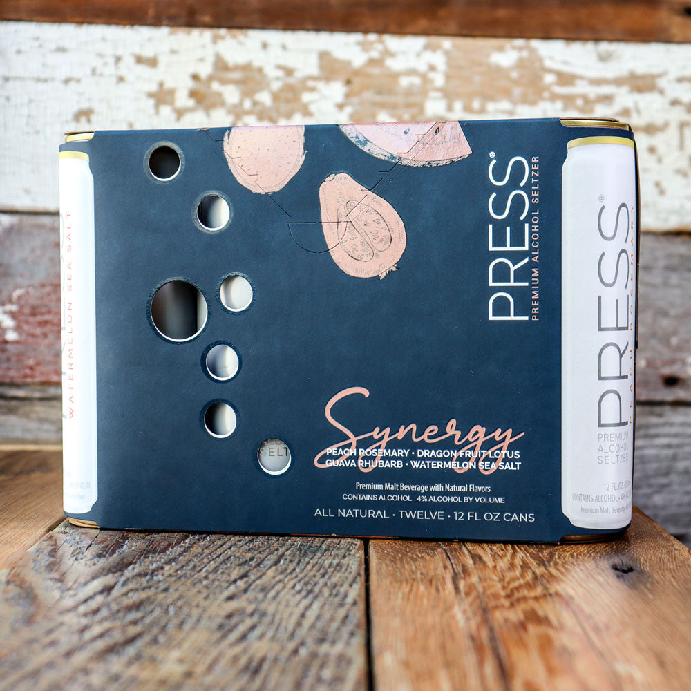 Press Synergy Hard Seltzer Variety Pack 12 FL. OZ. 12PK Cans