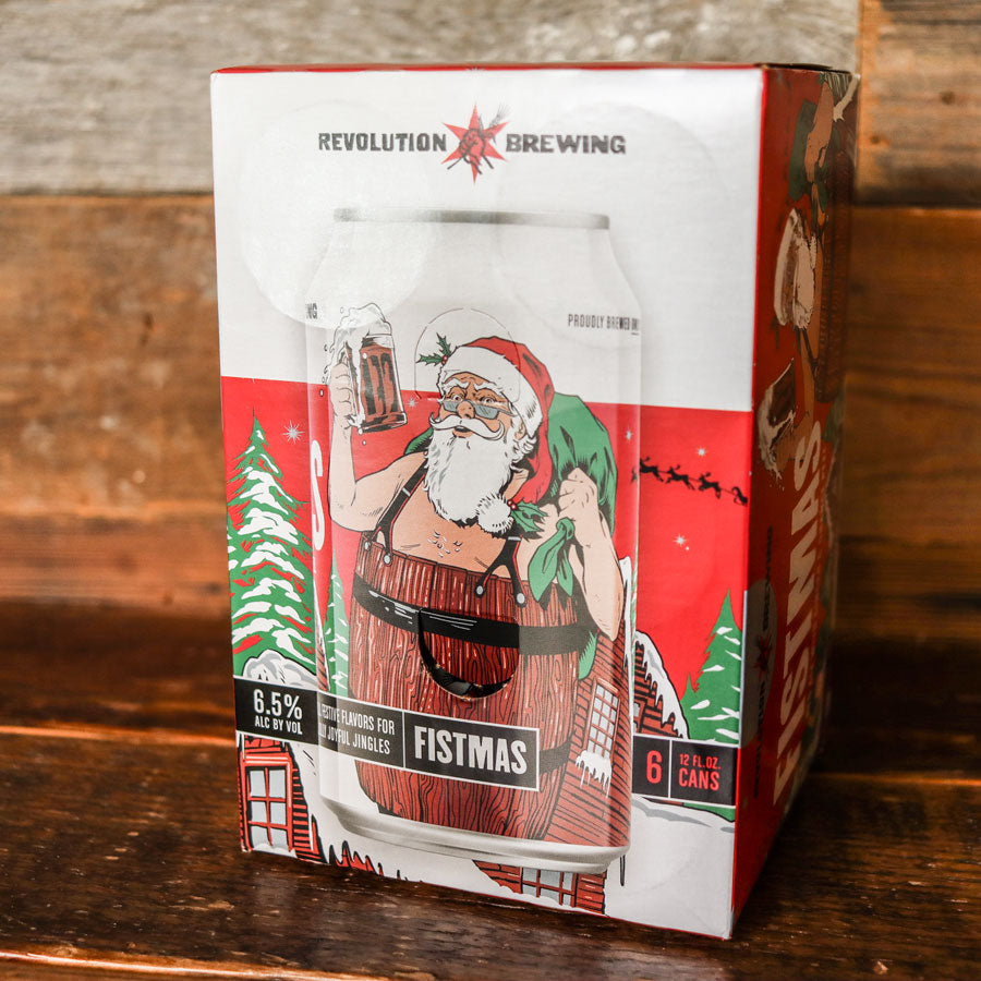 Revolution Fistmas Red Ale 12 FL. OZ. 6PK Cans