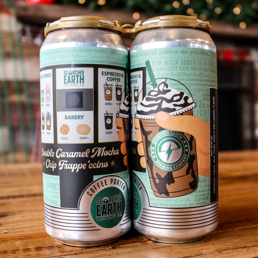 Scorched Earth Frappe'cino Coffee Porter 16 FL. OZ. 4PK Cans