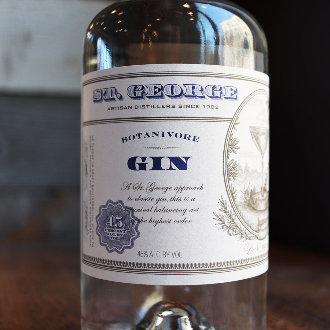 St. George Botanivore Gin 750ml.