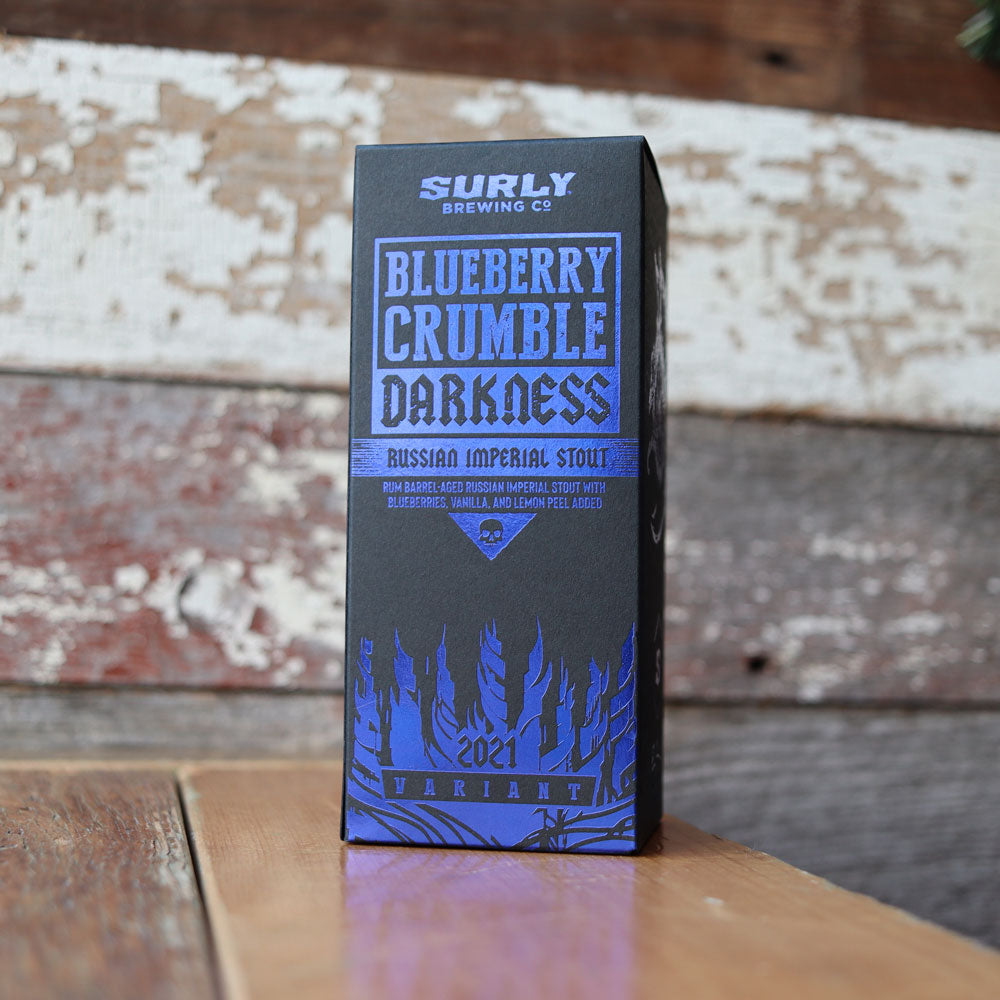 Surly Blueberry Crumble Darkness Russian Imperial Stout 16 FL. OZ. Can
