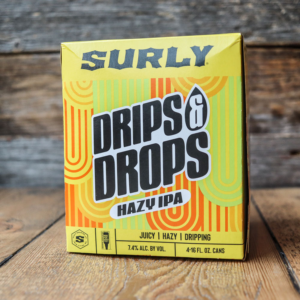 Surly Drips Drops Hazy IPA 16 FL. OZ. 4PK Cans