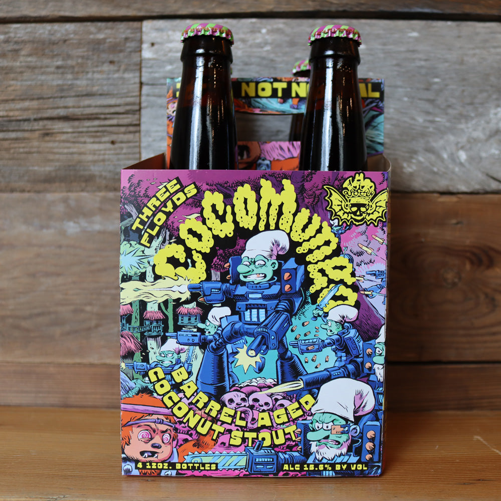 Three Floyd's BA Coco Mungo Coconut Stout 12 FL. OZ. 4PK