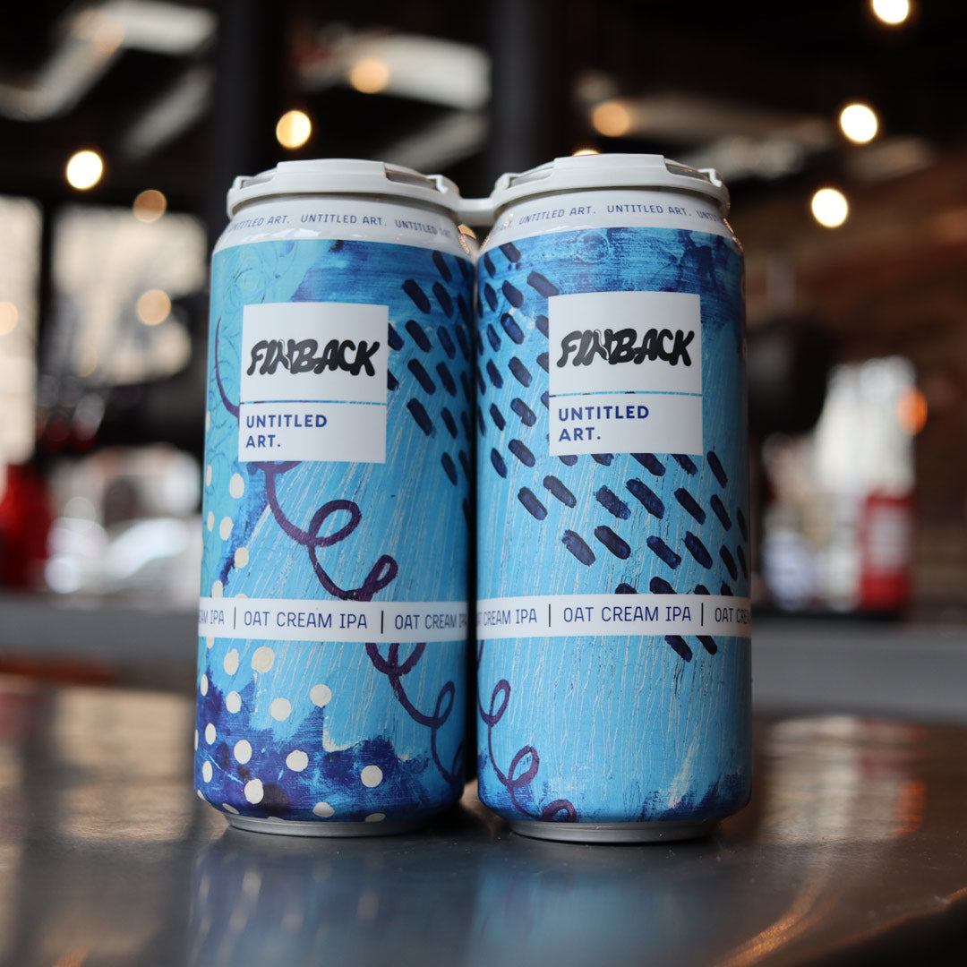 Untitled Art/Finback Oat Cream IPA V2 16 FL. OZ. 4PK Cans