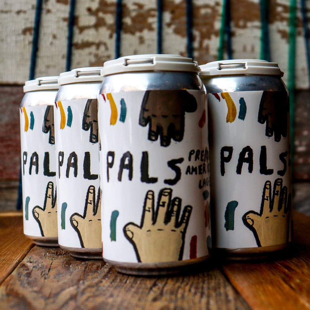 Lil Why Pals Premium American Lager 12 FL. OZ. 6PK Cans