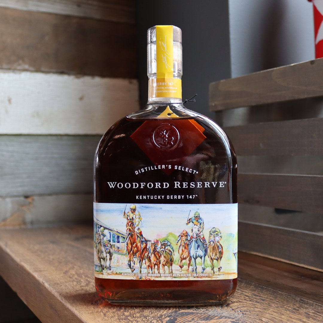 Woodford Reserve Kentucky Straight Bourbon Derby Bottle 1L