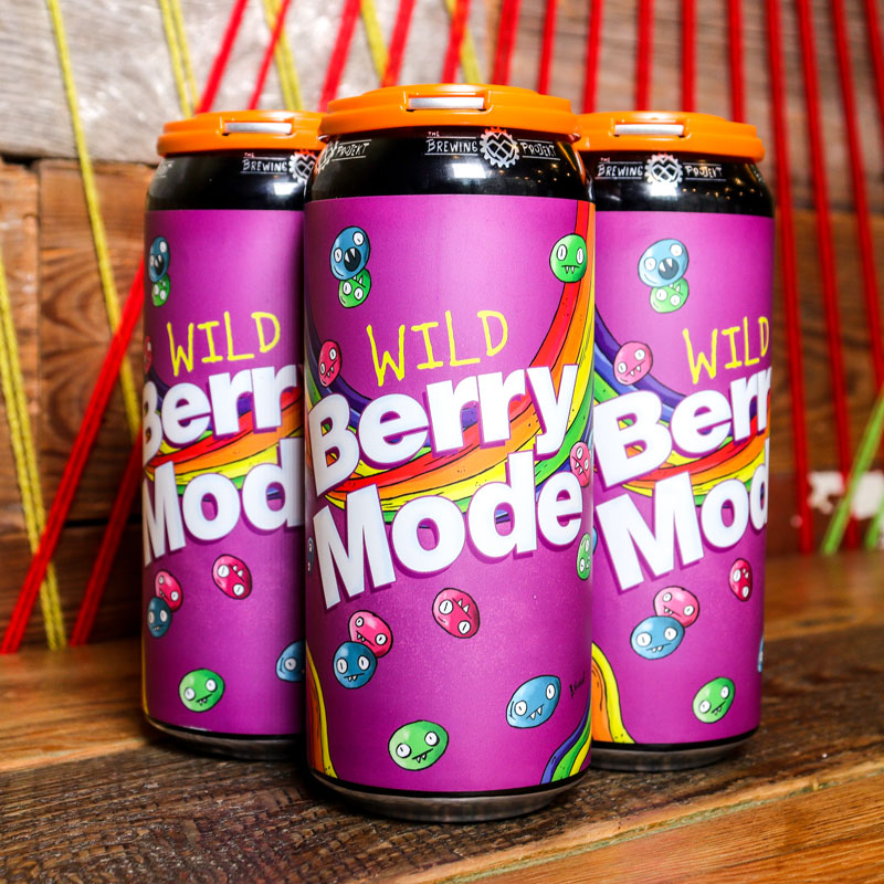 Brewing Projekt Wild Berry Mode Sour Ale with Berries Cherries and Sea