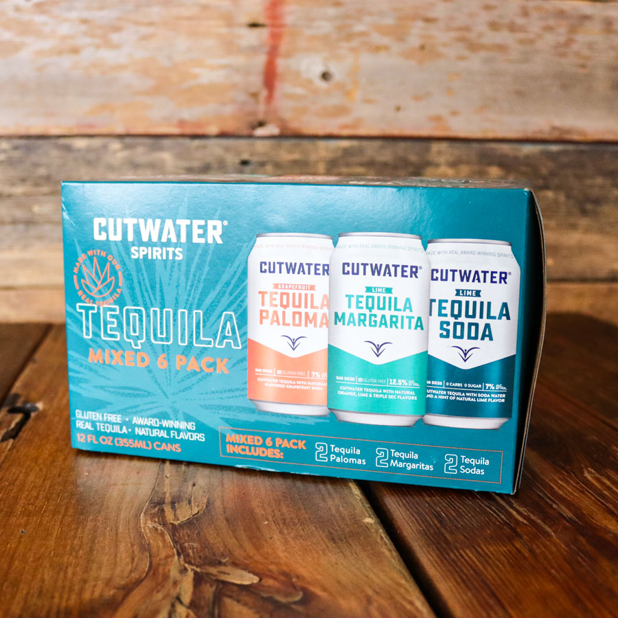 Cutwater Tequila Mixed Pack 12 FL. OZ. 6PLK Cans