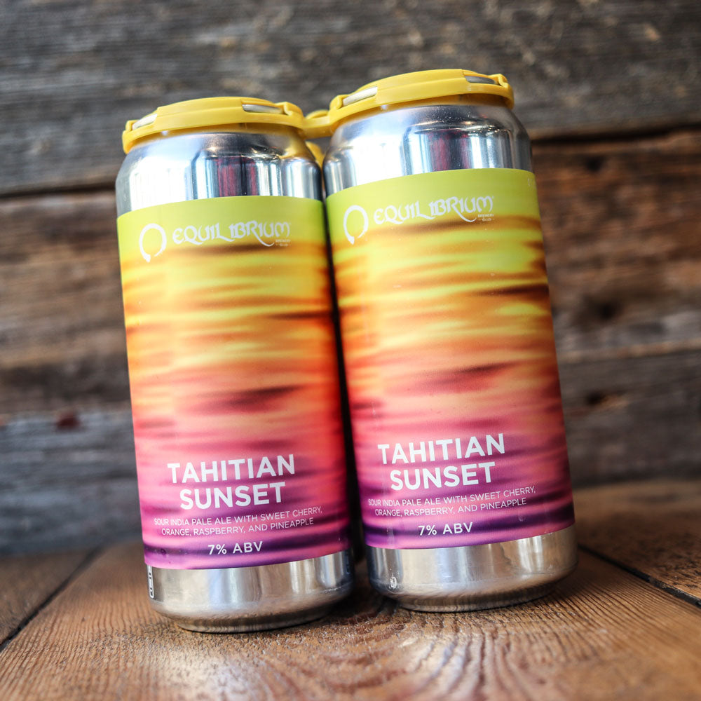 Equilibrium Tahitian Sunset Sour IPA 16 FL. OZ. 4PK Cans